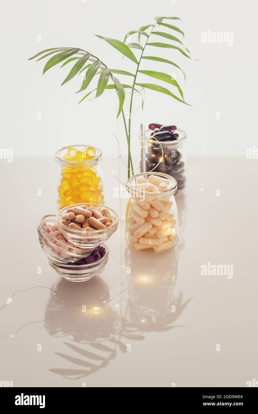 Organic biologically active additives. A set of natural vitamin and ...