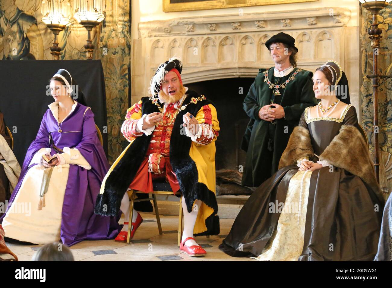 Parr, Henry, Cromwell and Howard. Past-Times Living History present 'An ...