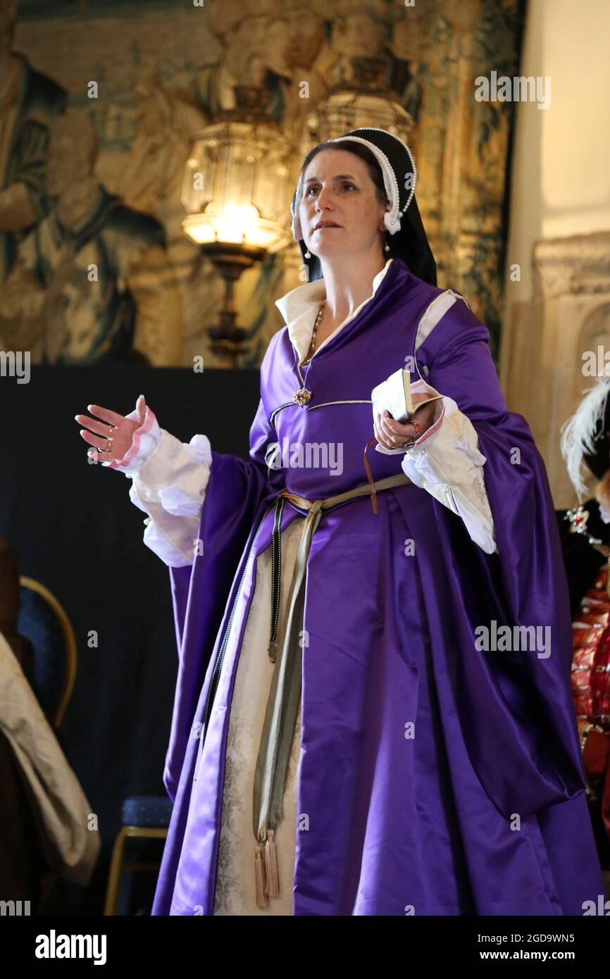 Catherine Parr. Past-Times Living History present 'An Audience with ...