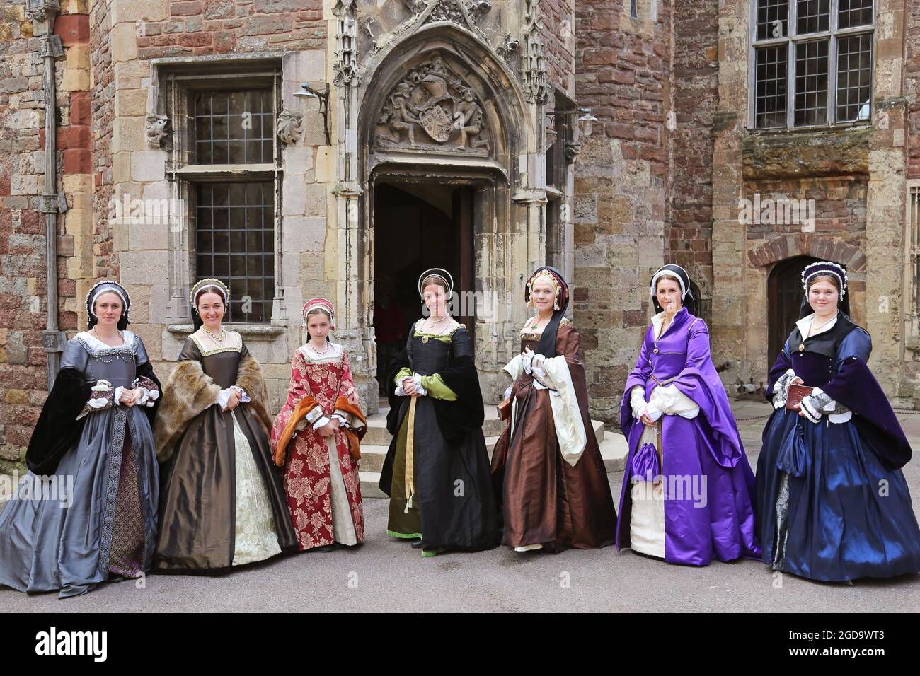 Henry's six wives. Past-Times Living History present 'An Audience with ...