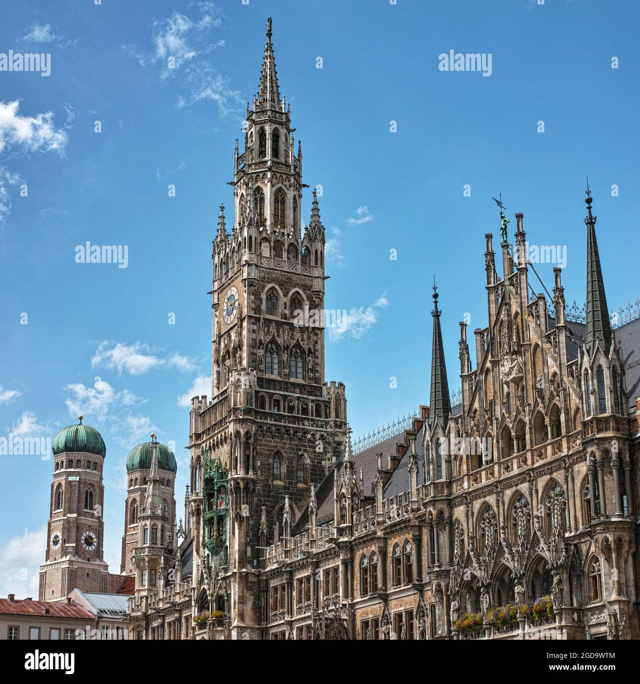 munich city hall, bavaria germany Stock Photo - Alamy