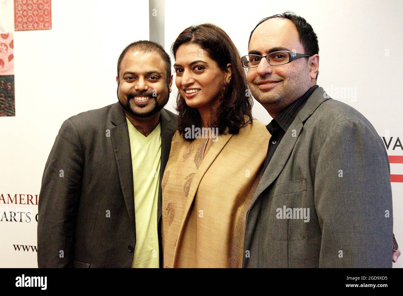 New York, NY, USA. 4 May, 2011. (L-R) Director, Prashant Bhargava, guest, and, producer, Jaideep ...