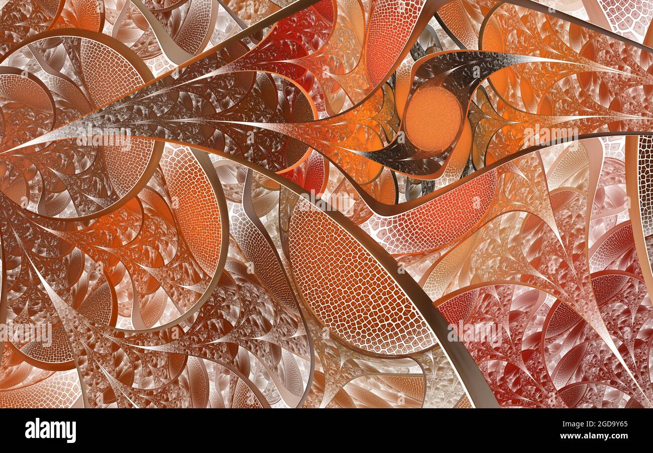 Abstract stain glass pattern. Illustration in stained glass style with ...