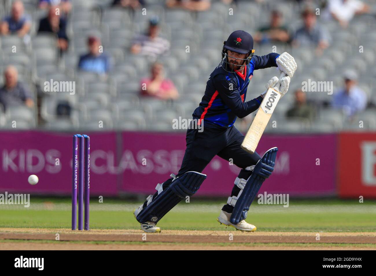 Josh Bohannon batting for Lancashire Stock Photo - Alamy