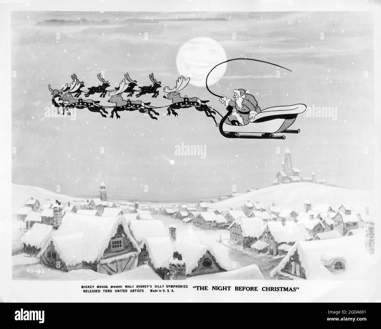 WALT DISNEY'S SILLY SYMPHONIES Santa Claus in THE NIGHT BEFORE ...