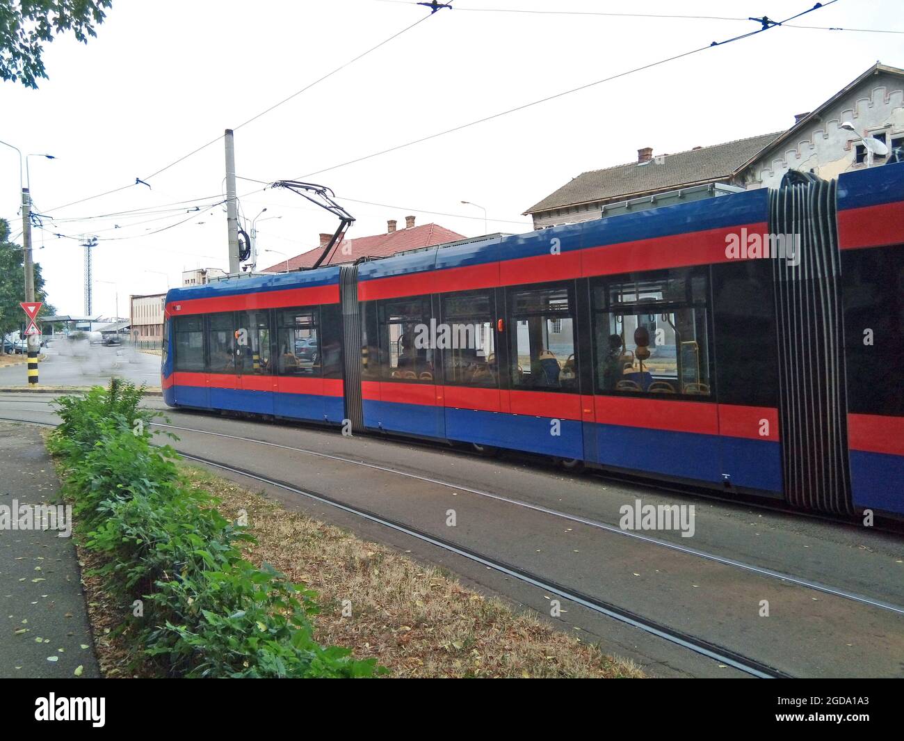 tramway in Oradea city, Romania Stock Photo - Alamy
