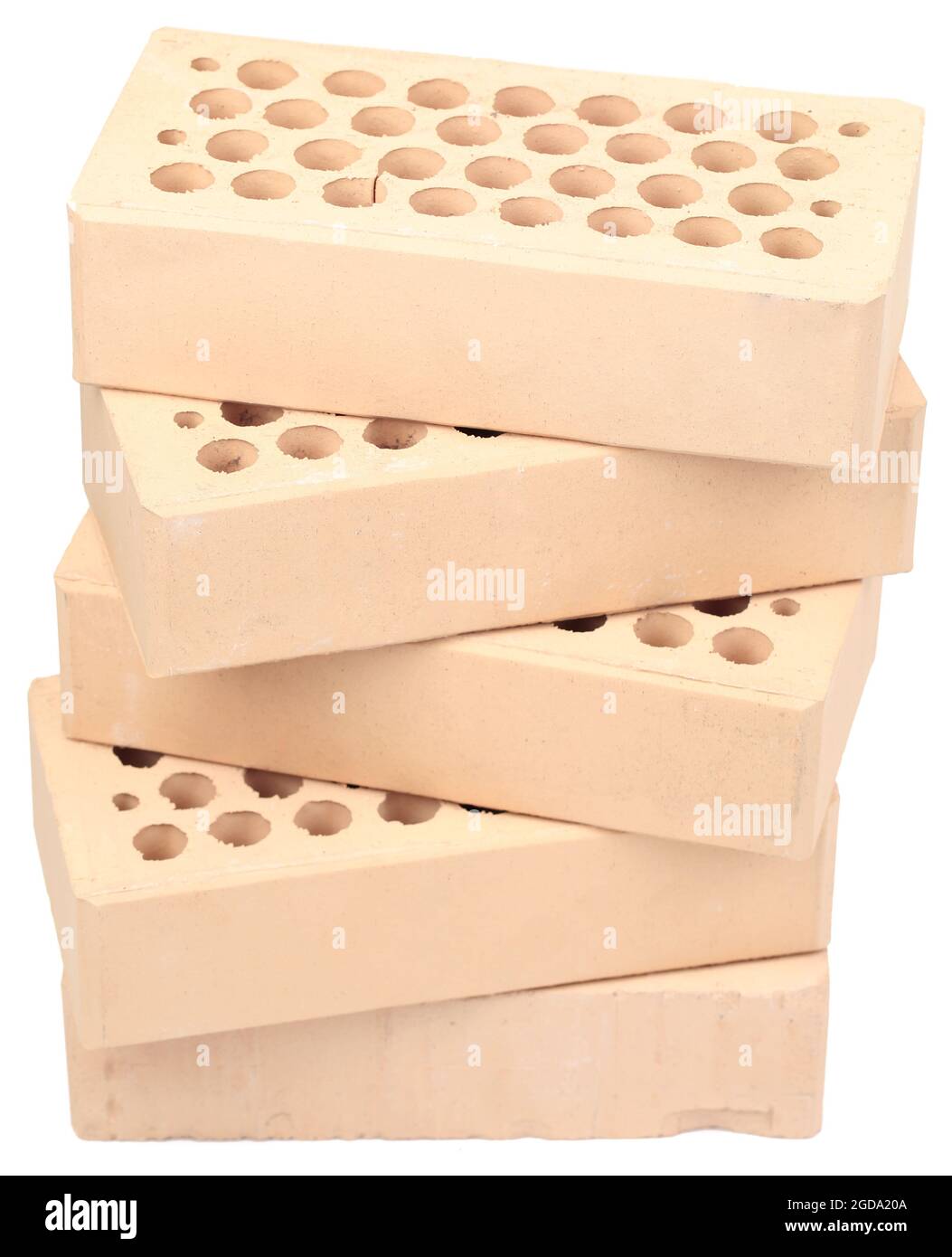 New bricks, isolated on white Stock Photo - Alamy
