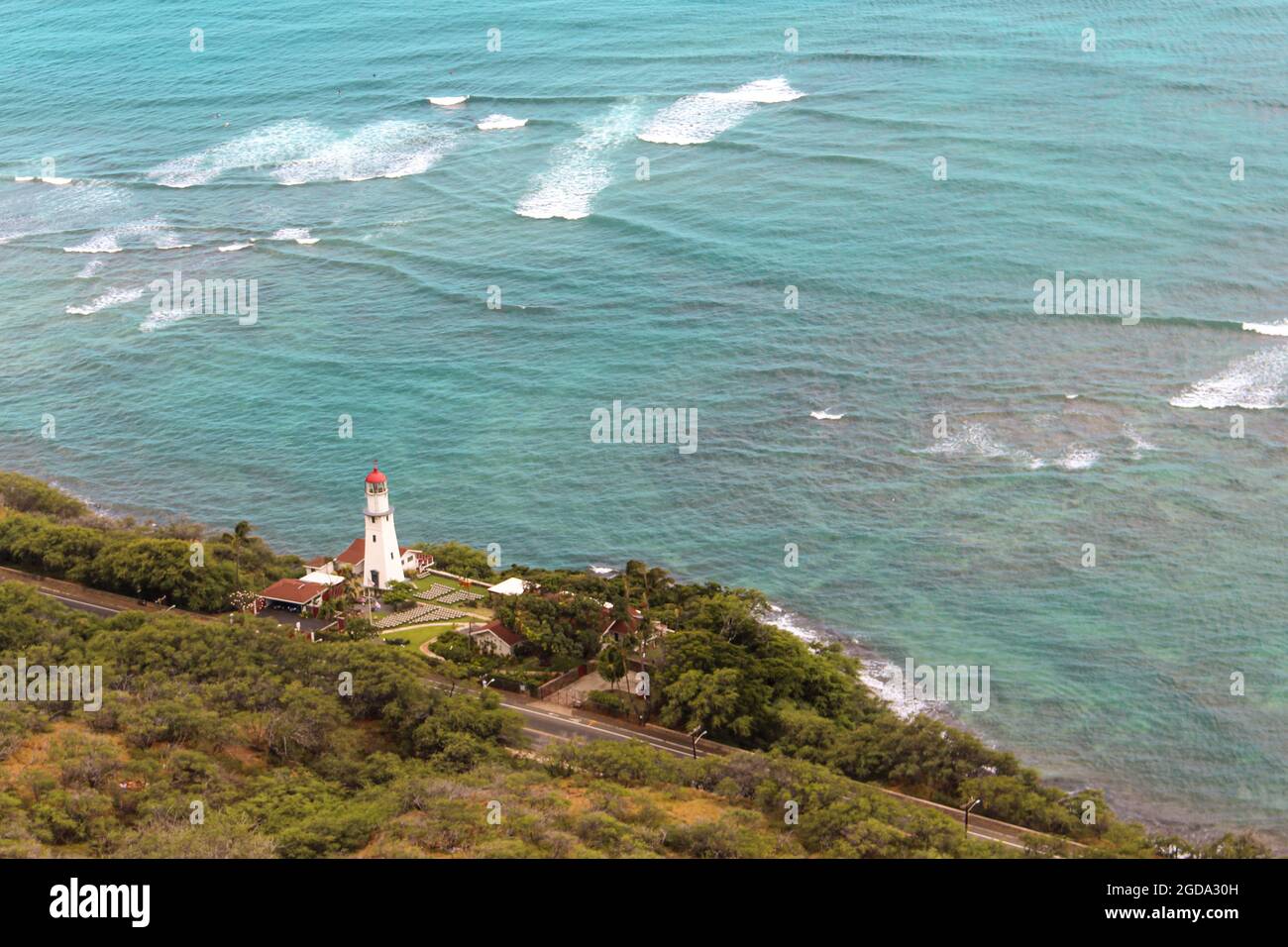 Hawaiian Lighthouse in Oahu Stock Photo - Alamy