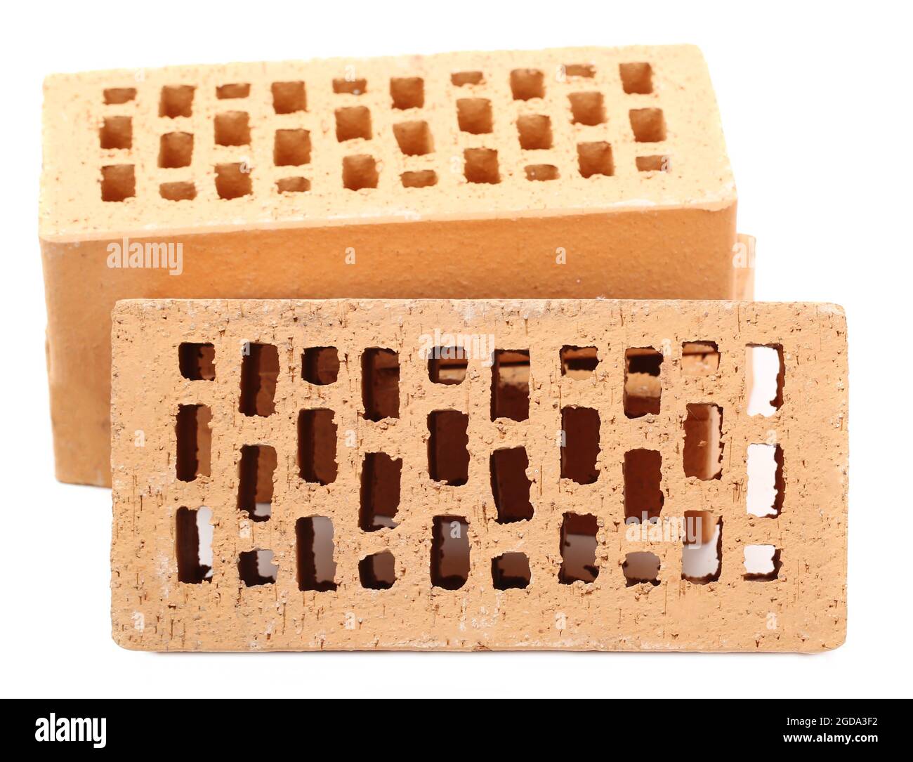 New bricks, isolated on white Stock Photo - Alamy