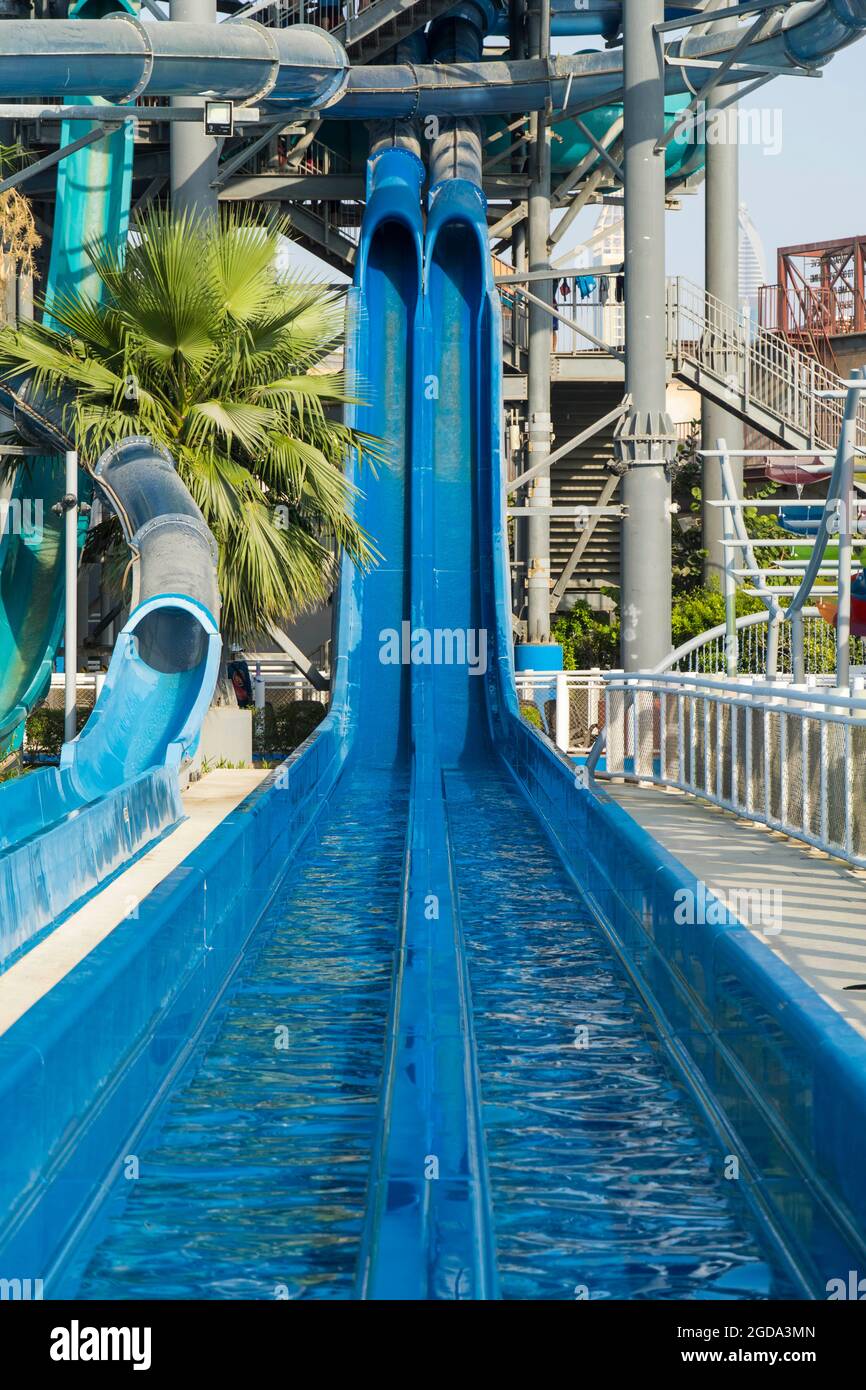 Extreme water slide dubai hi-res stock photography and images - Alamy
