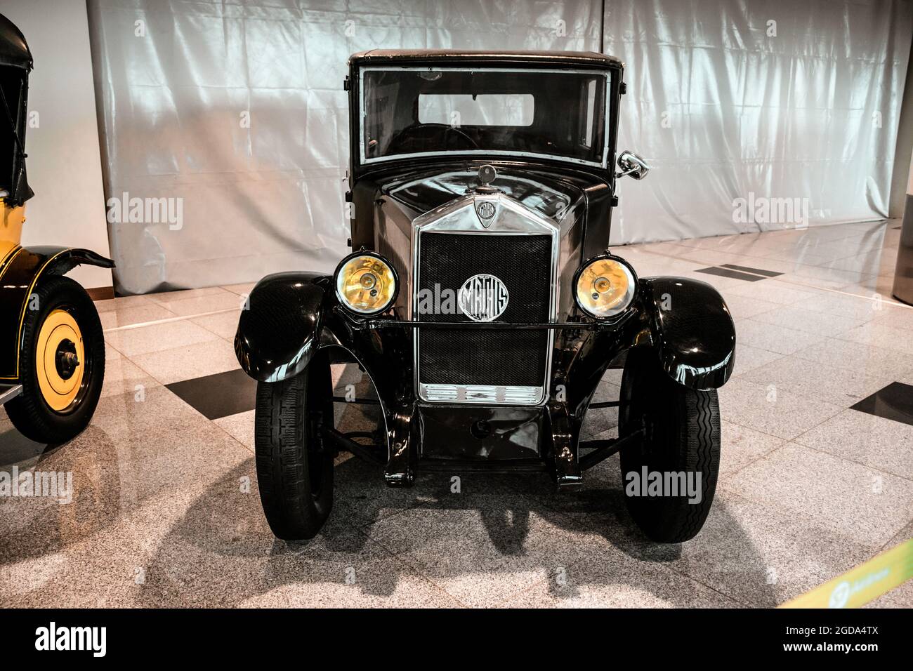 4 June 2019, Moscow, Russia: front view of french car Mathis Type MY ...