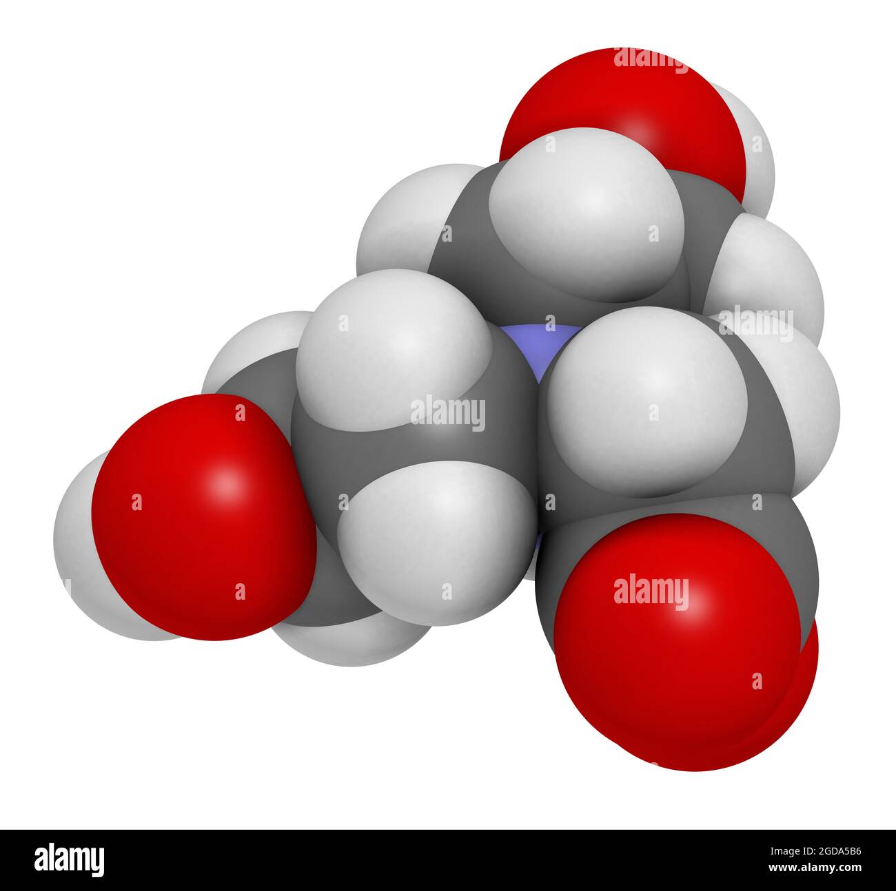 Bicine buffering agent molecule. 3D rendering Stock Photo - Alamy