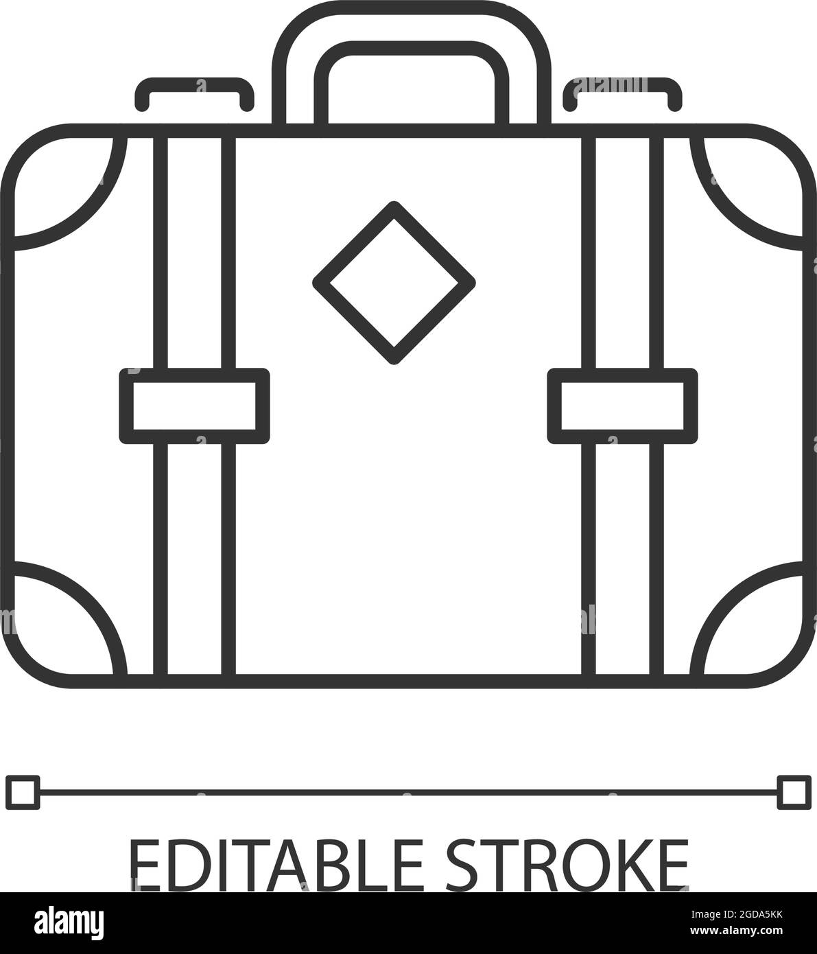 Vintage old suitcase Black and White Stock Photos & Images - Alamy