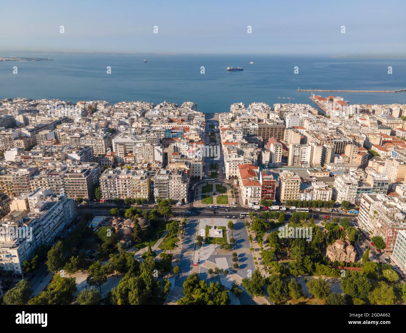 Aristotelous square aerial hi-res stock photography and images - Alamy