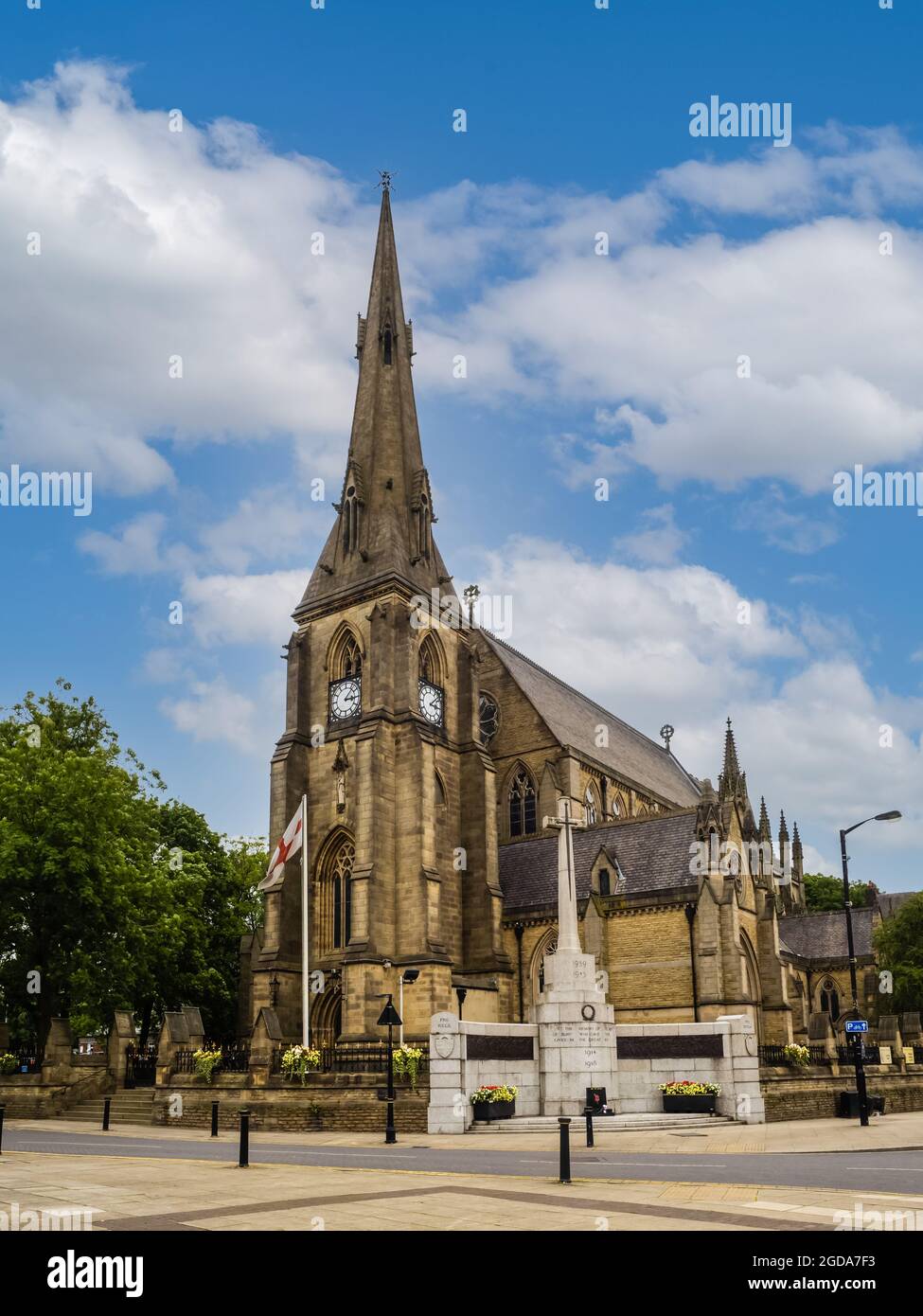 The parish church of st mary the virgin bury hi-res stock photography ...