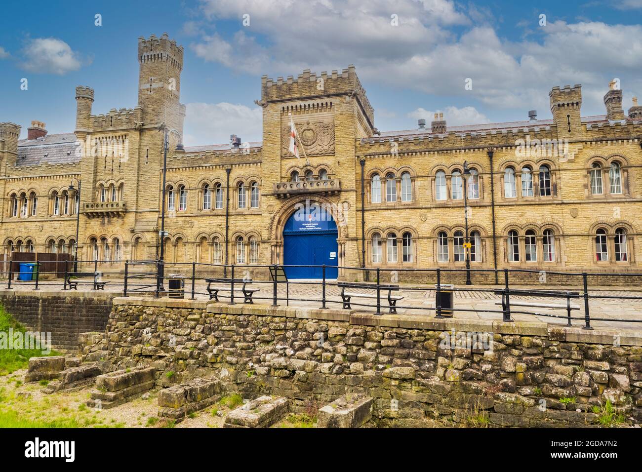 11.08.21 Bury, Greater Manchester, UK. Built on the site of the 13th ...