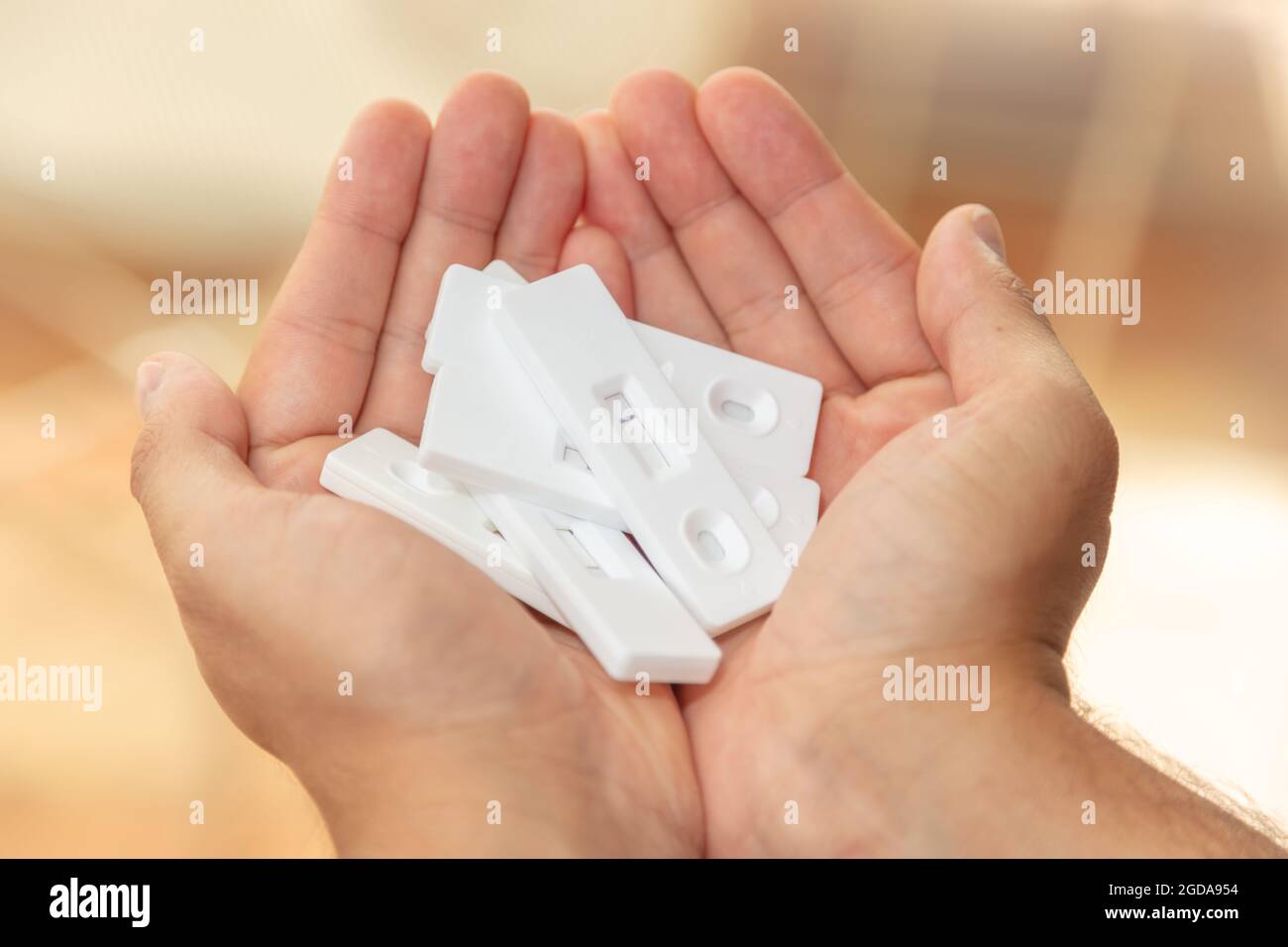 Rapid antigen test kits hi-res stock photography and images - Alamy