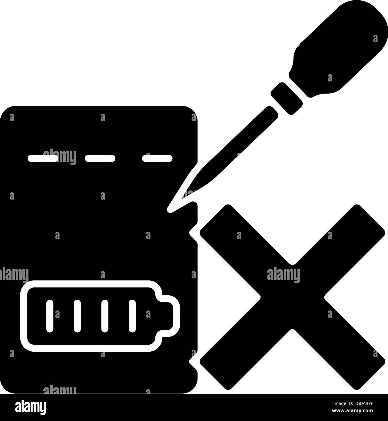 Puncture hazard Stock Vector Images - Alamy