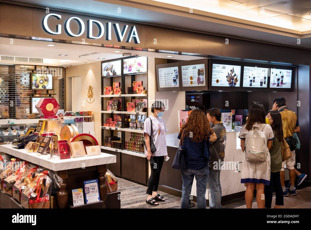 Godiva logo hi-res stock photography and images - Alamy