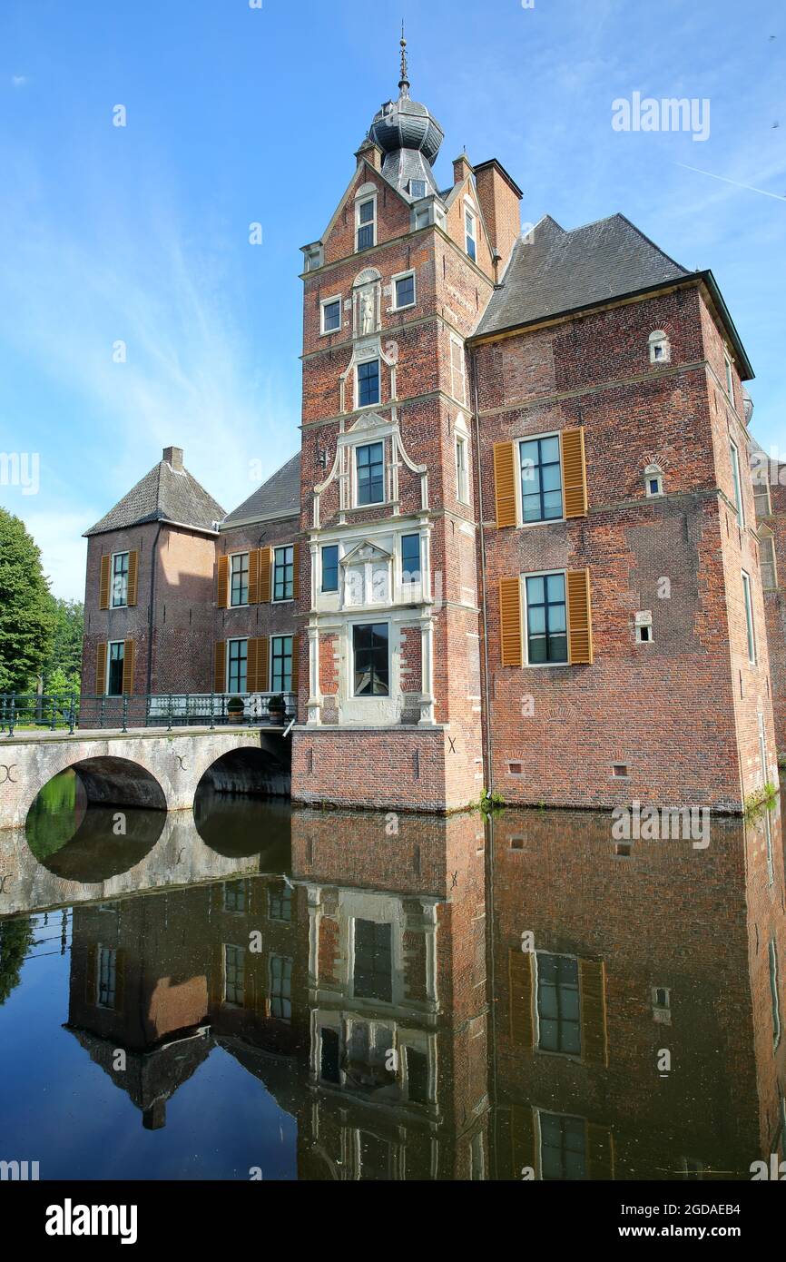 VAASSEN, GELDERLAND, NETHERLANDS - JULY 11, 2021: Reflections of ...