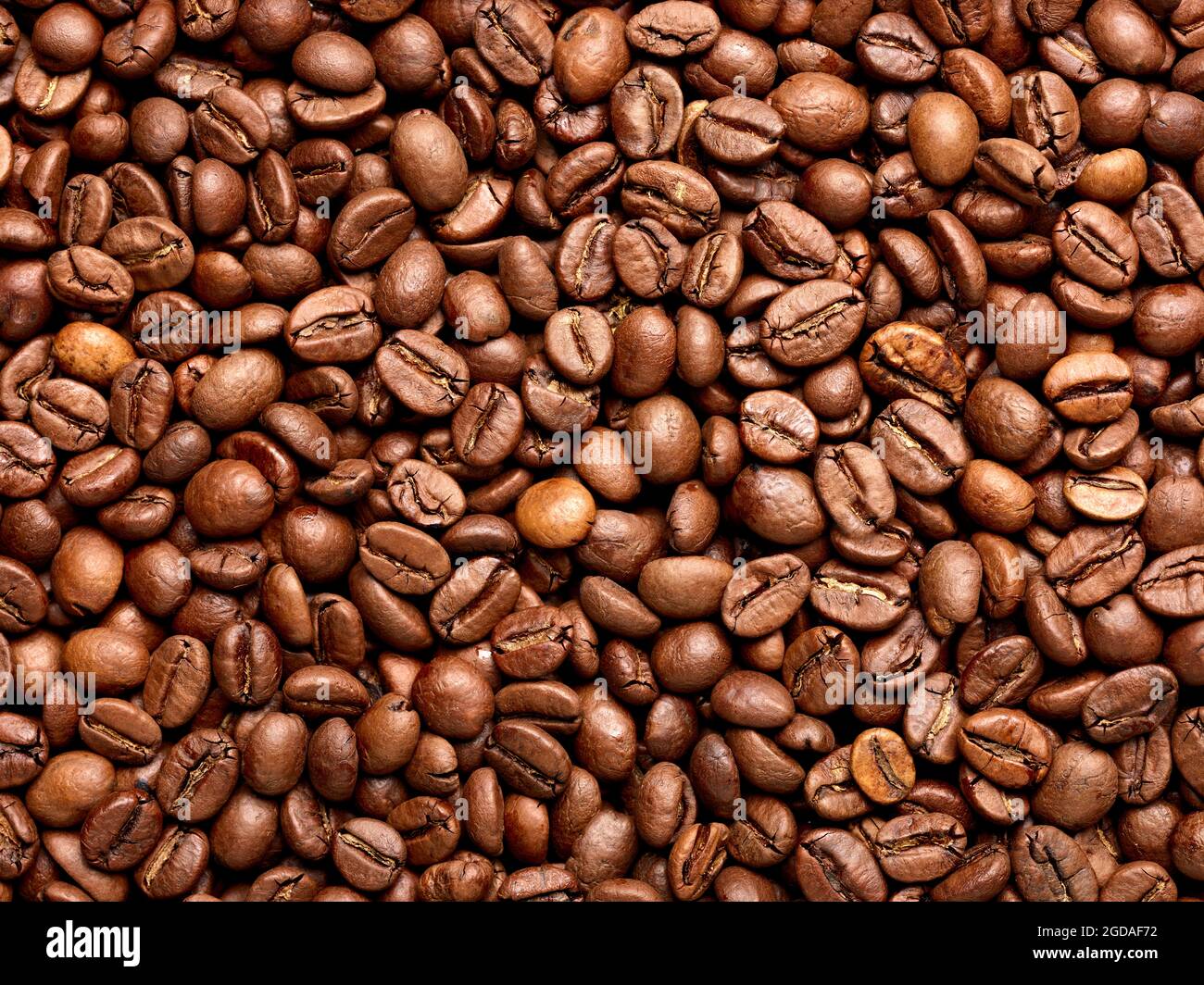coffee bean brown roasted caffeine espresso seed Stock Photo - Alamy