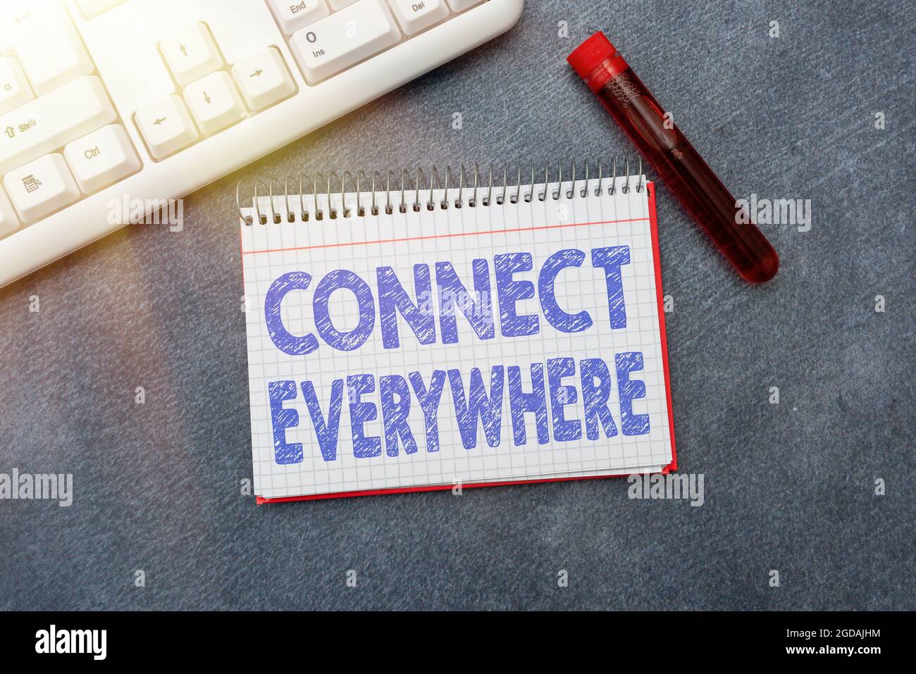 Text showing inspiration Connect Everywhere. Concept meaning channel of ...