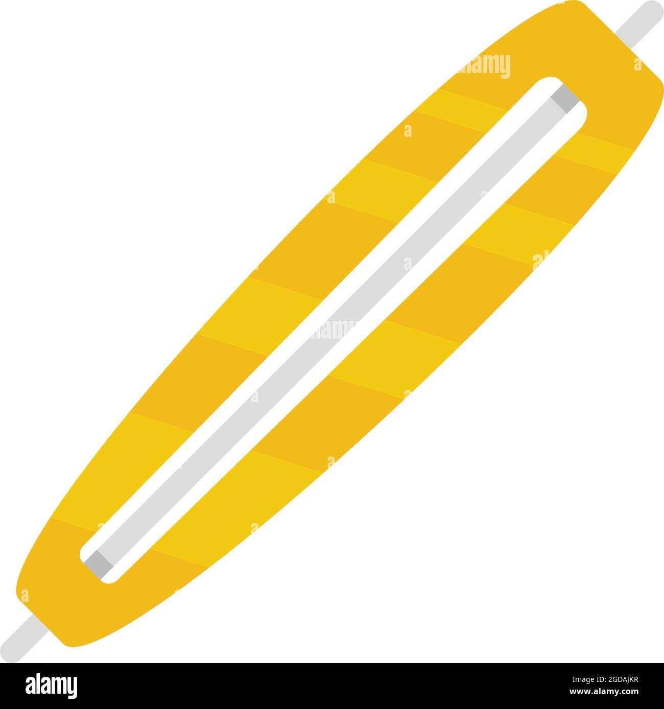 Barrette accessories icon flat isolated vector Stock Vector Image & Art ...