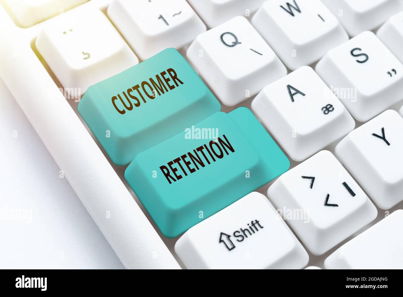 Writing Displaying Text Customer Retention Business Concept Actions Or Activities Companies