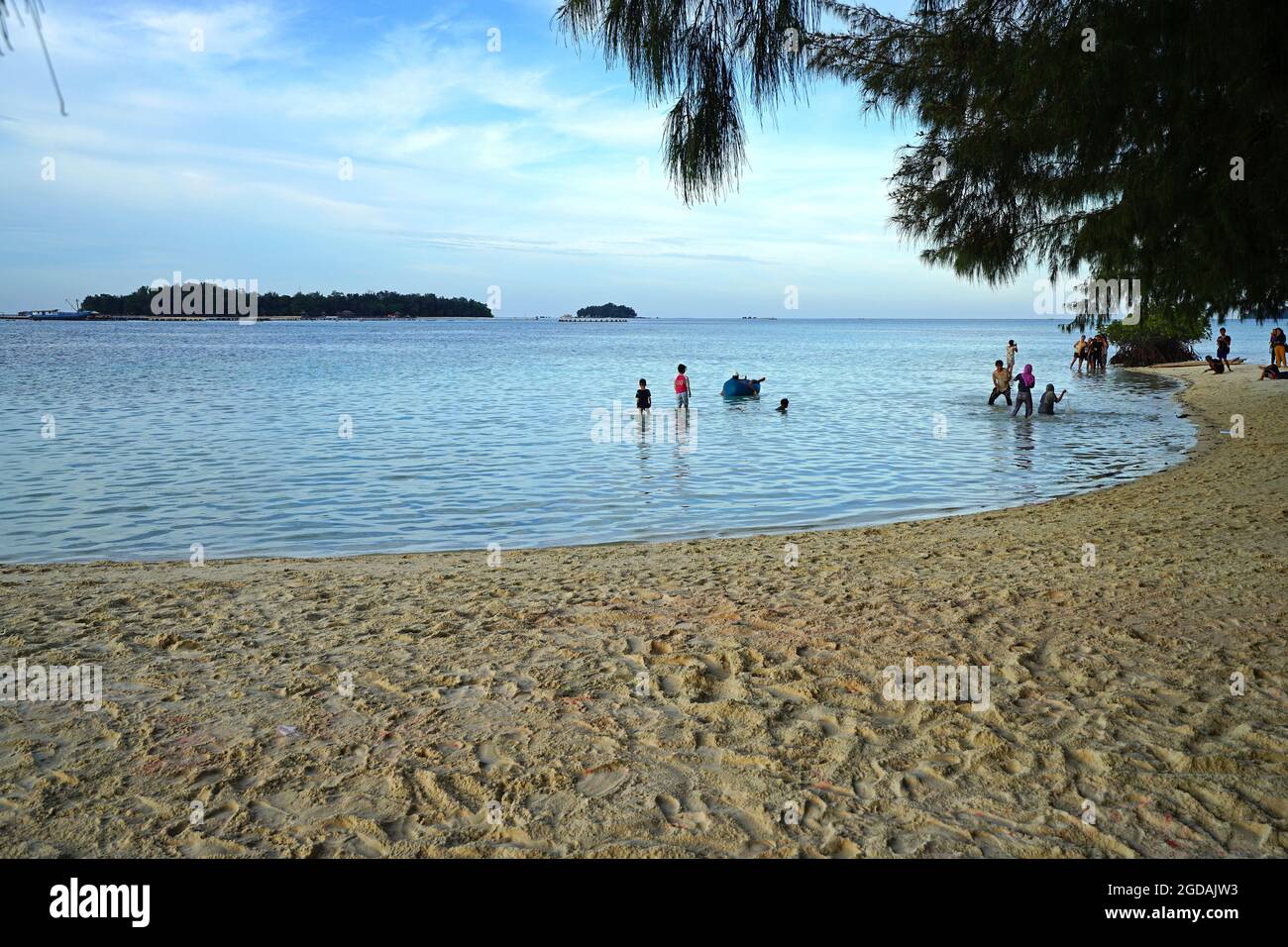 Harapan Island, Kepulauan Seribu Archipelago, Jakarta, Indonesia Stock ...