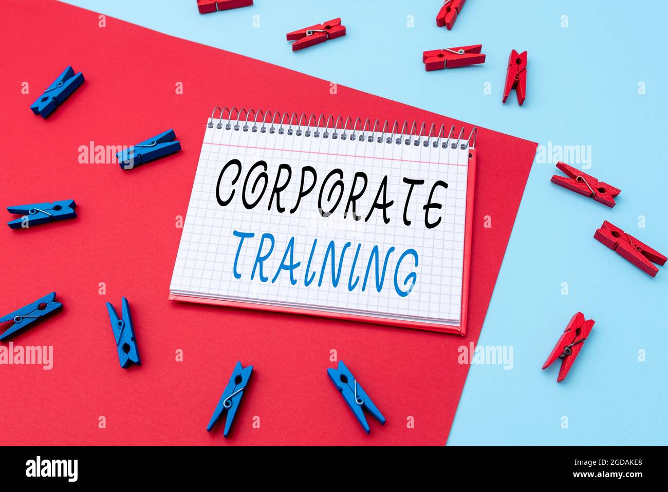 Conceptual display Corporate Training. Word for improving the employees ...