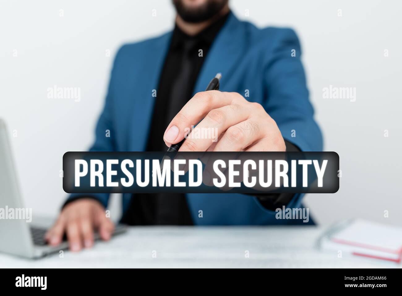 Conceptual Display Presumed Security Business Approach System Safe