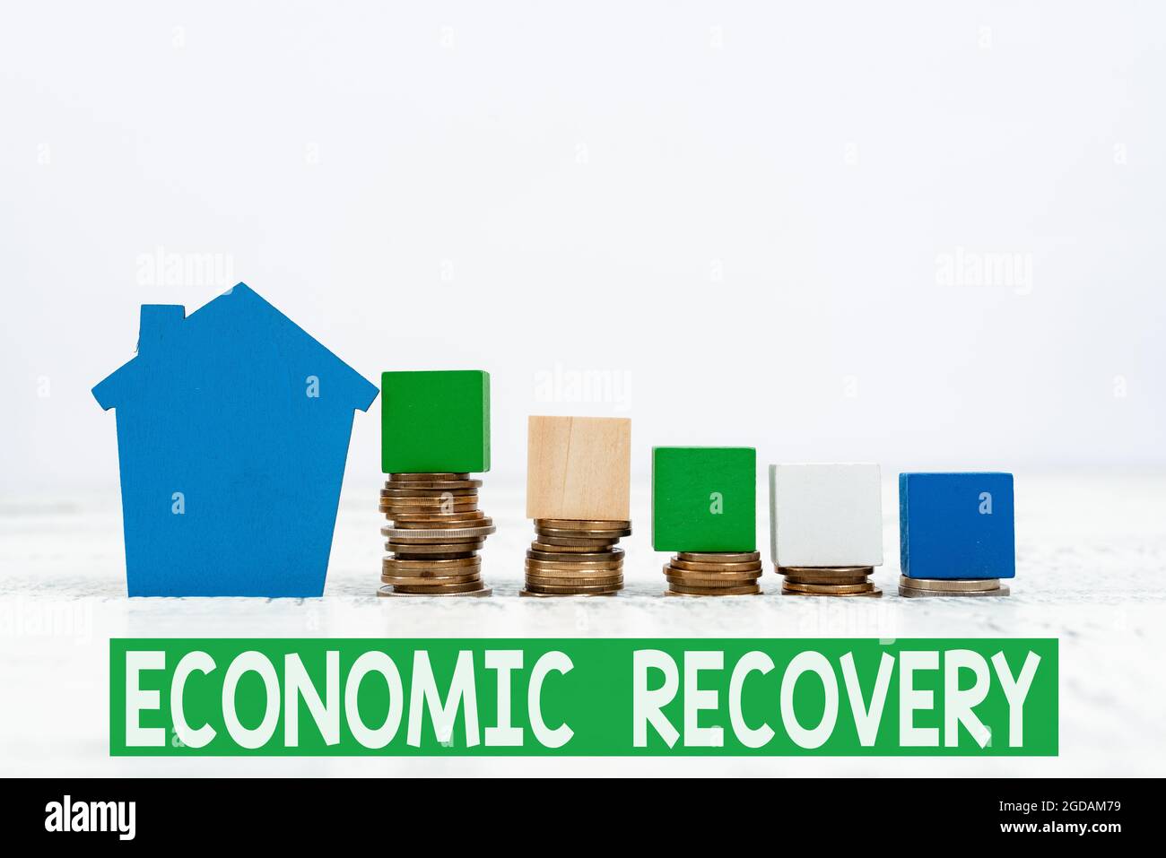 Writing displaying text Economic Recovery. Business approach rise of ...