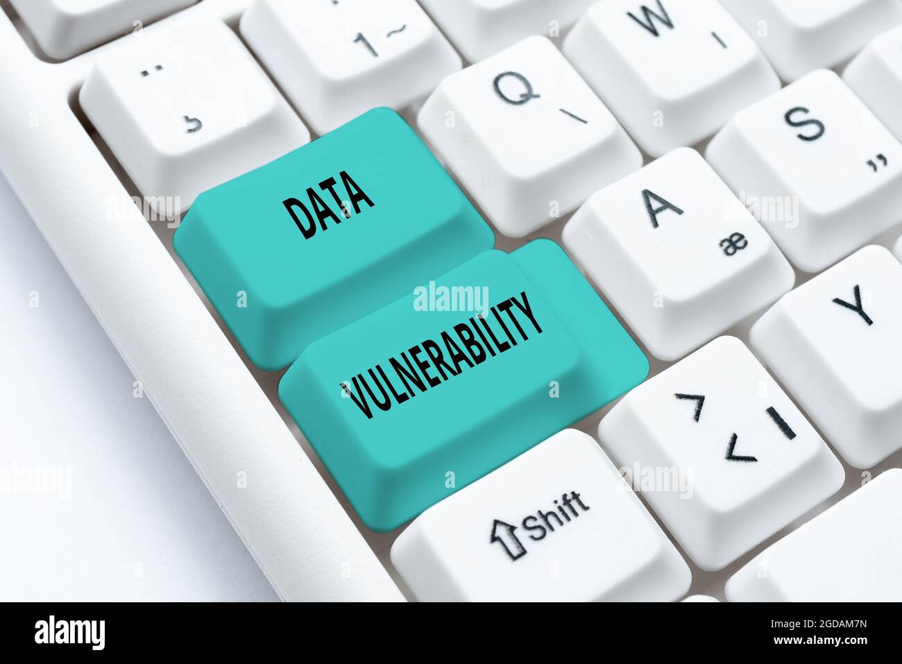 Conceptual Display Data Vulnerability Word For Weakness Of A Data Which Can Be Exploited By An