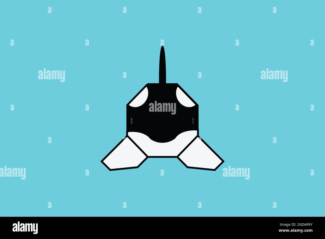 Orca icon hi-res stock photography and images - Alamy