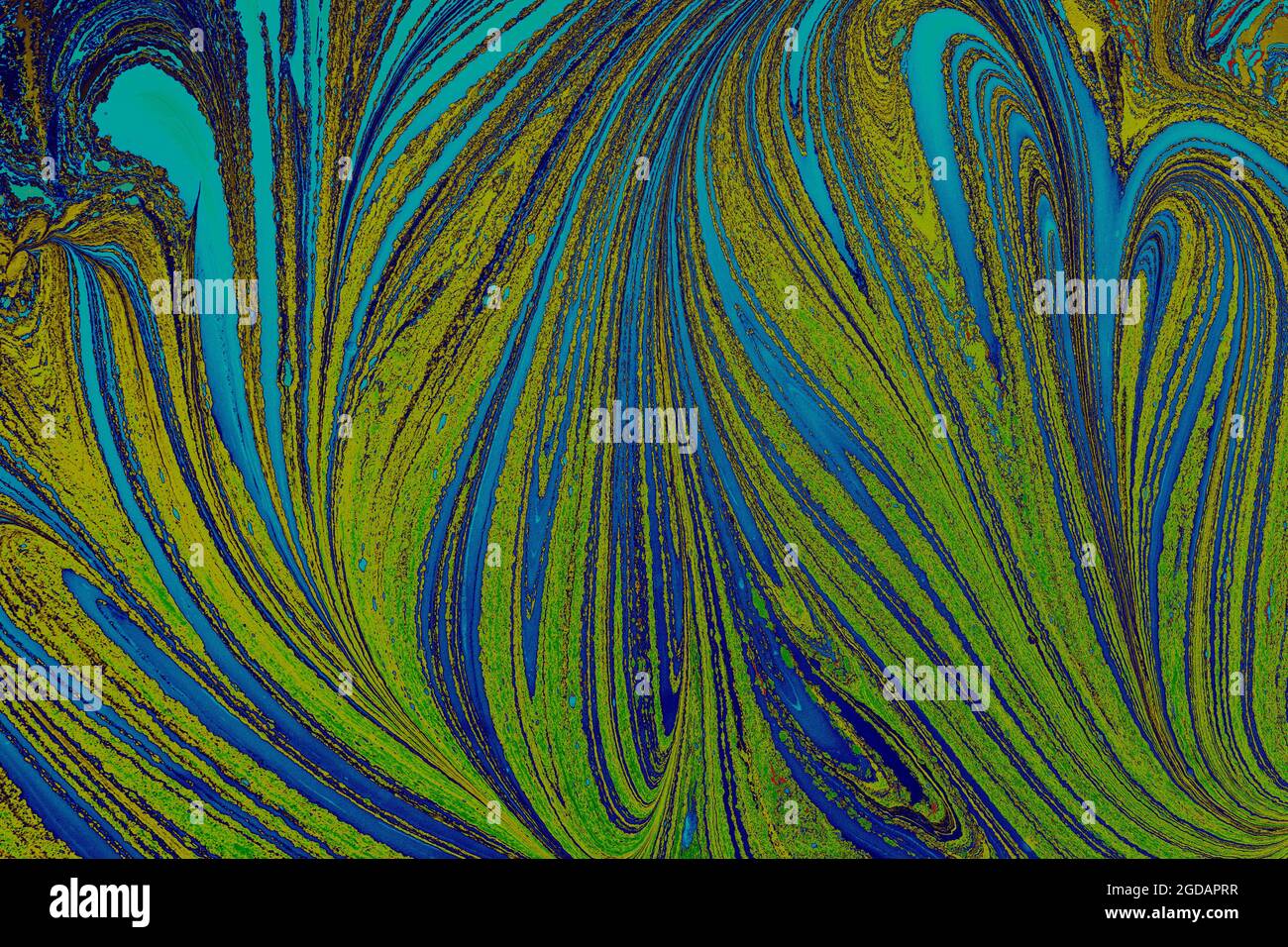 Abstract creative marble pattern texture. Traditional art of Ebru ...
