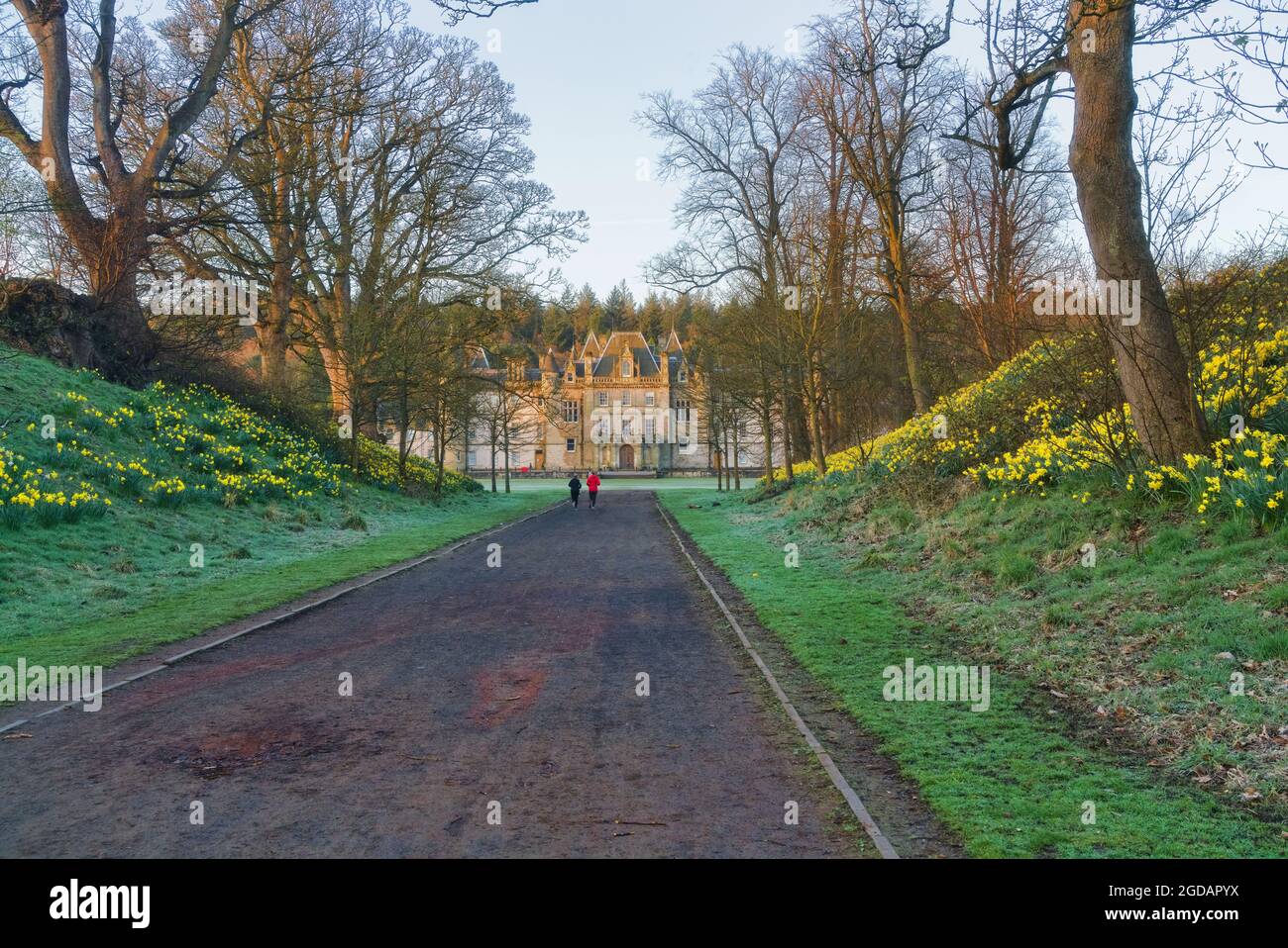 Popular, Callendar, Public, Park, Callander, House, Chateau, Mansion ...