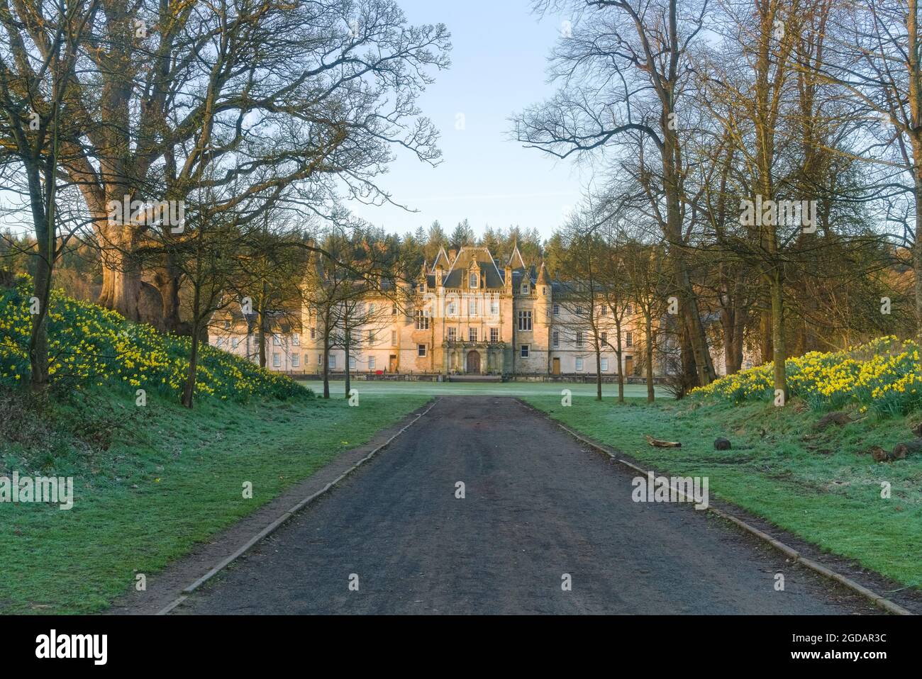 Callendar house callendar park falkirk hi-res stock photography and ...