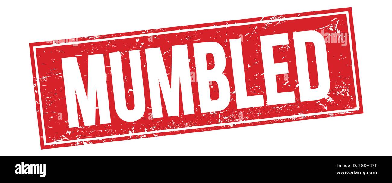 Mumbled stamp hi-res stock photography and images - Alamy