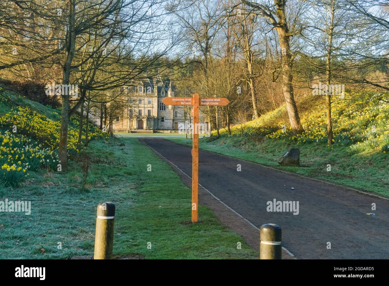 Popular, Callendar, Public, Park, Callander, House, Chateau, Mansion ...