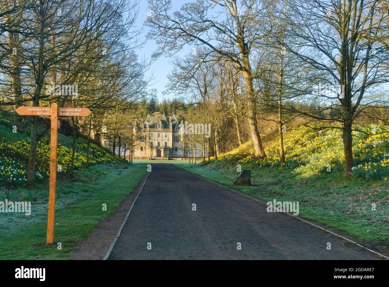 Popular, Callendar, Public, Park, Callander, House, Chateau, Mansion ...