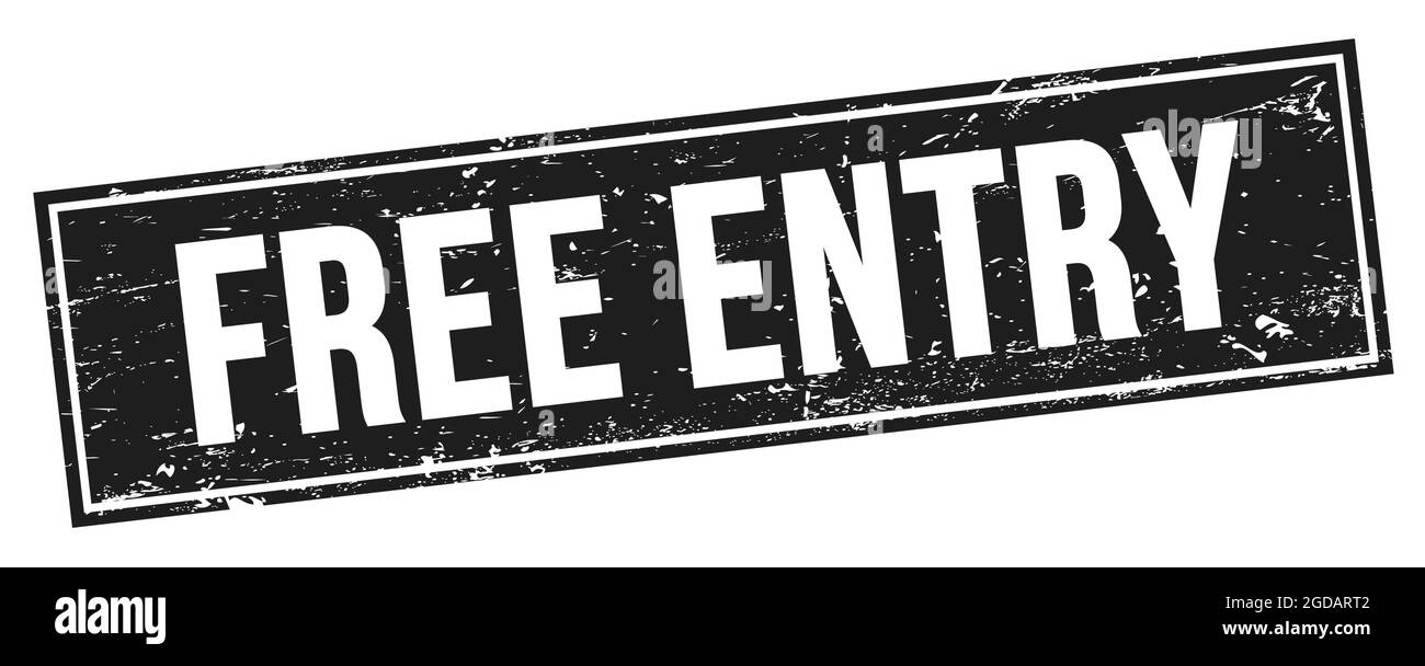 Free entry word hi-res stock photography and images - Alamy