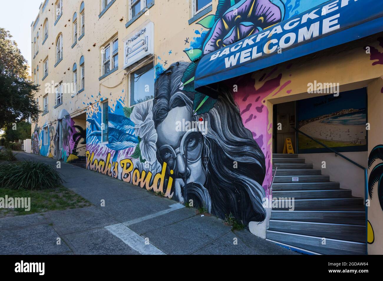 Bondi mural hi-res stock photography and images - Alamy