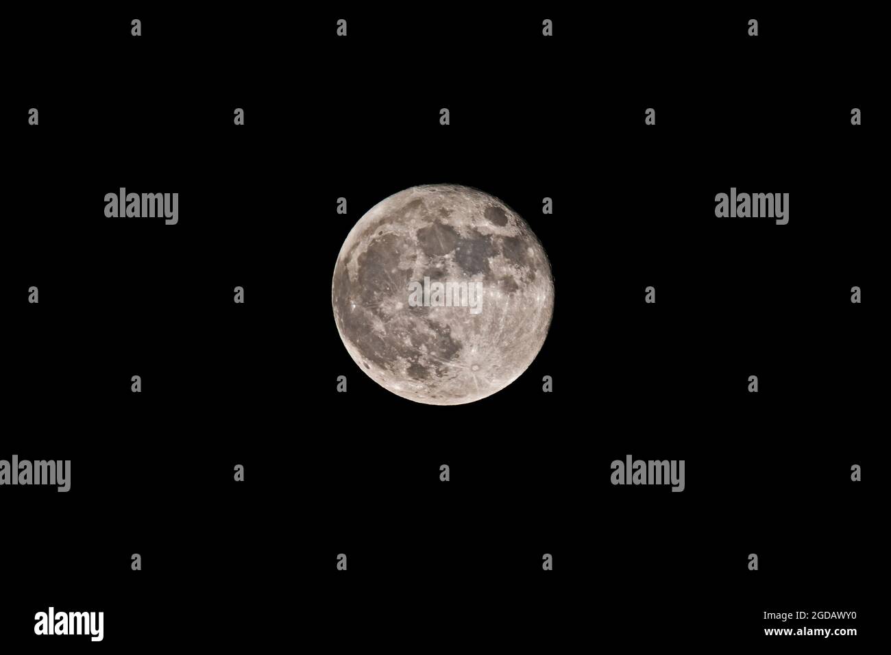 Flower moon, the full moon of May Stock Photo - Alamy