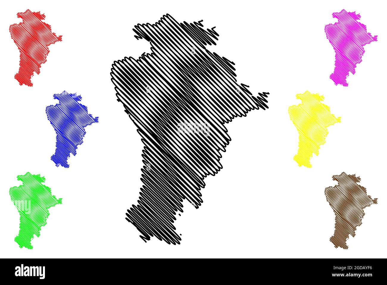 District town aichach Stock Vector Images - Alamy