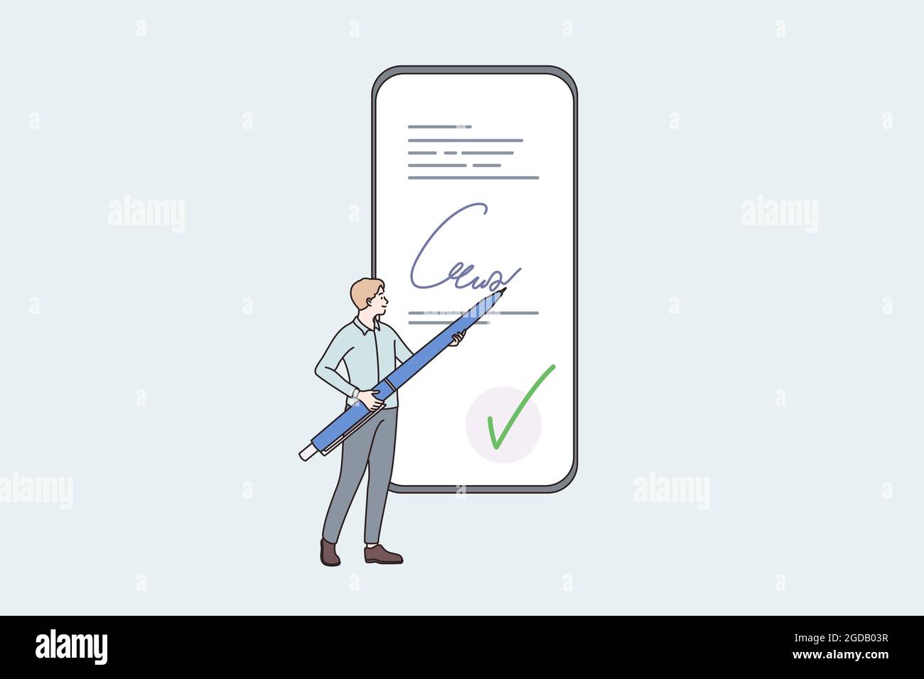 Big and small finger Stock Vector Images - Alamy