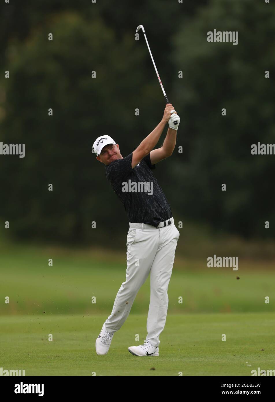 England's James Morrison on the 10th hole during day one of the Cazoo ...