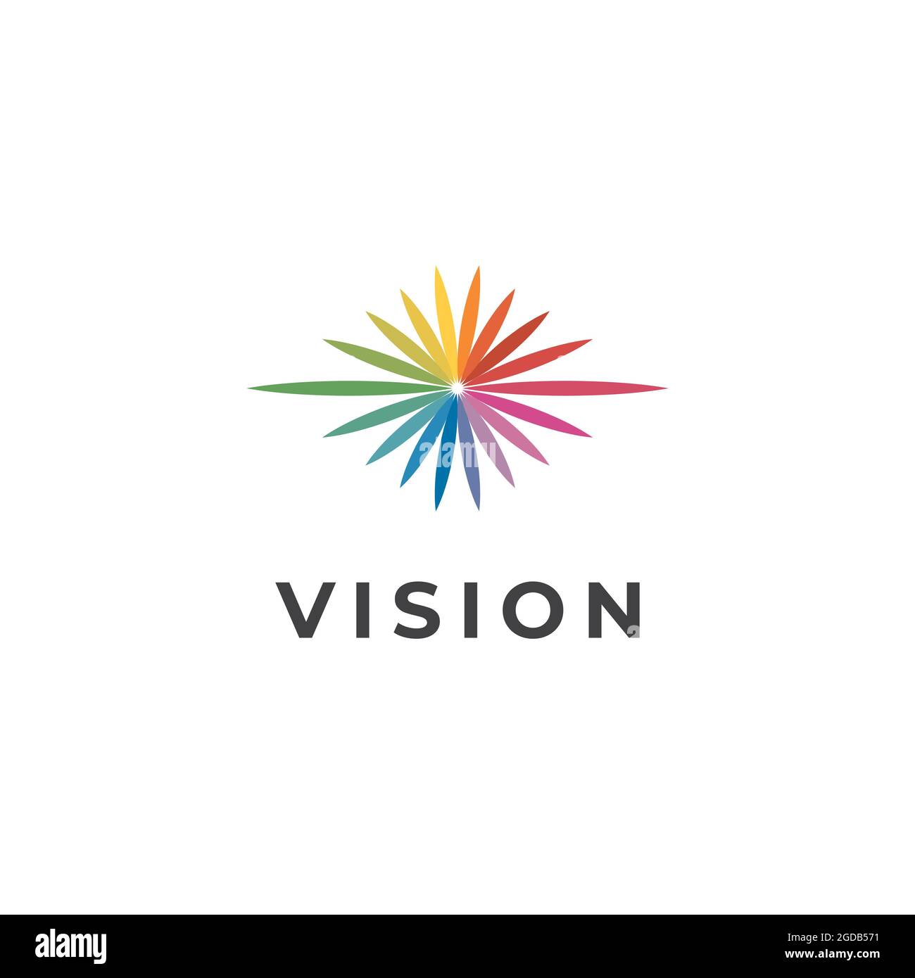 Eye vision logo design illustration template Stock Vector Image & Art ...