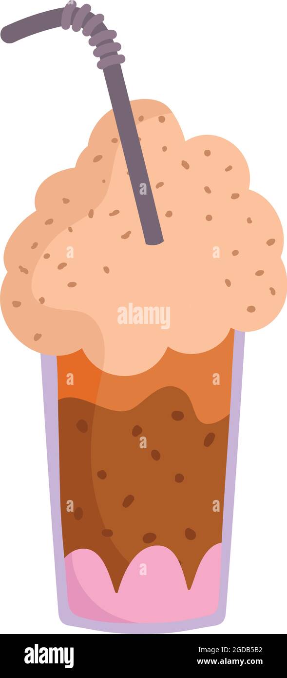 coffee frappe beverage Stock Vector Image & Art - Alamy