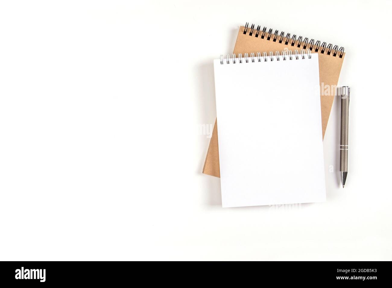 Two spiral notebook hi-res stock photography and images - Alamy