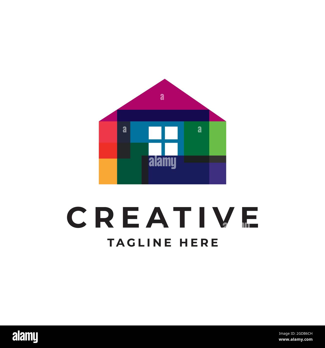 Creative house icon logo design symbol vector template Stock Vector ...
